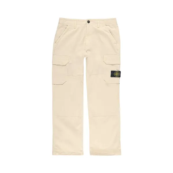 Stone Island Cargo Pants - Cream