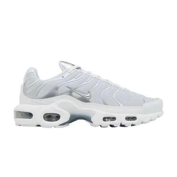 Nike Air Max Plus Metallic Sneakers - White