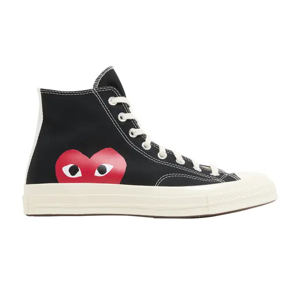 CONVERSE Comme Des Garçons Play X Chuck 70 High - Black