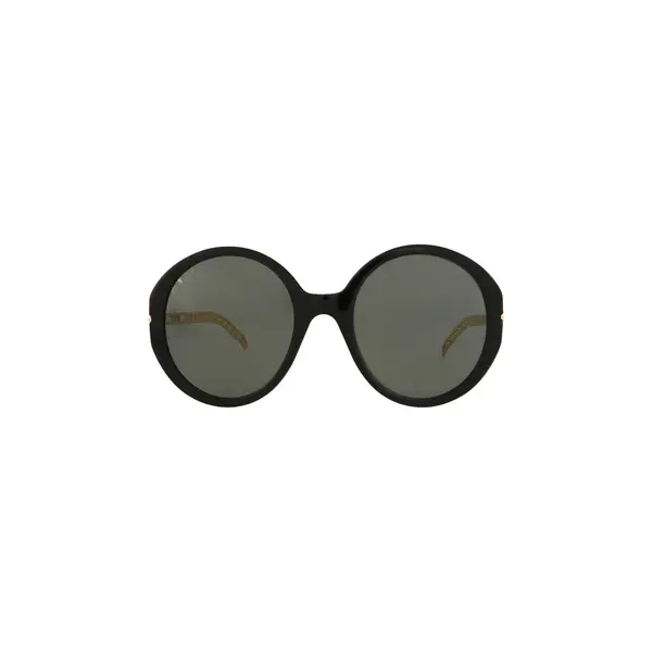 Gucci Round Frame Sunglasses - Black