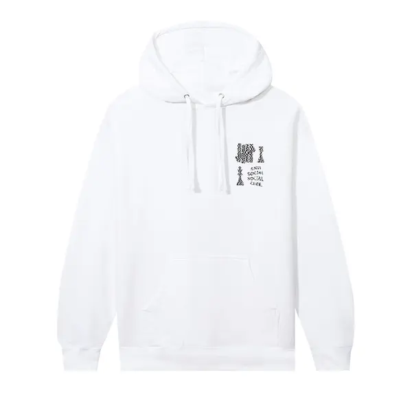 ANTI SOCIAL SOCIAL CLUB X Undefeated Submission Hoodie - White