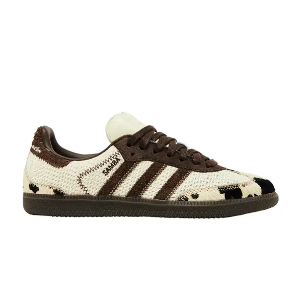 Adidas Notitle X Samba Og 'cow Print' Sneakers - Brown