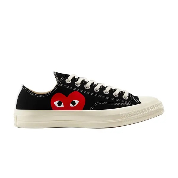 CONVERSE Comme Des Garçons Play X Chuck 70 Low - Black
