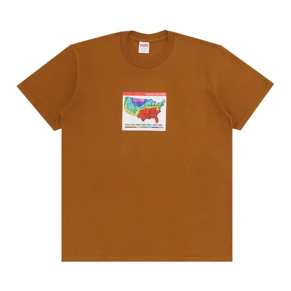 Supreme Weather Tee 'light - Brown