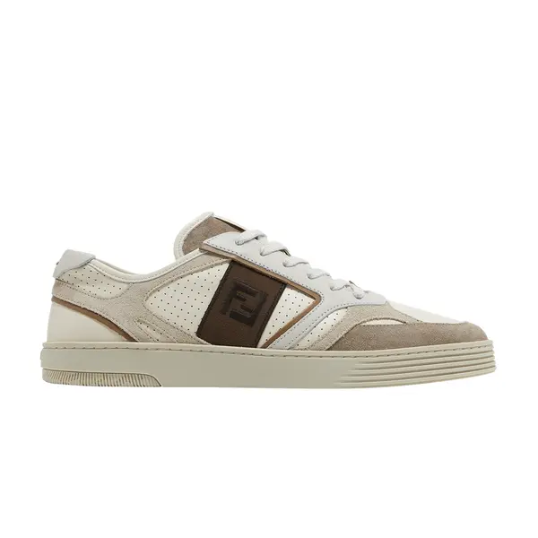 Fendi Step Sneakers - Cream