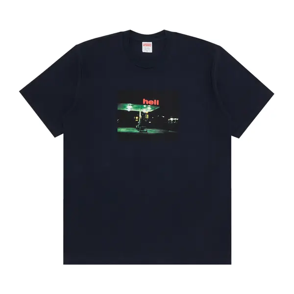 Supreme Hell Tee 'navy - Blue