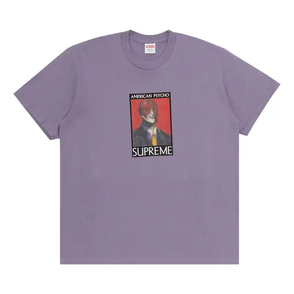 Supreme American Psycho Tee 'dusty - Purple
