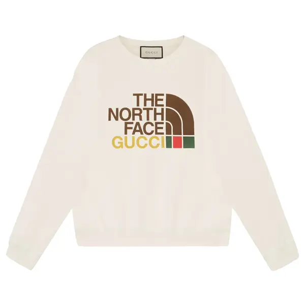 Gucci X The North Face Sweatshirt - Cream