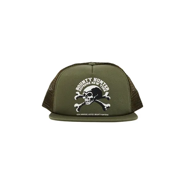 Supreme X Bounty Hunter Mesh Back 5-panel Cap - Green