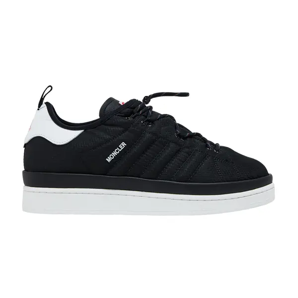 Adidas Moncler Campus 'the Art Of Exploration' Sneakers - Black