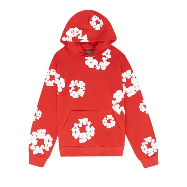 DENIM TEARS The Cotton Wreath Sweatshirt - Red