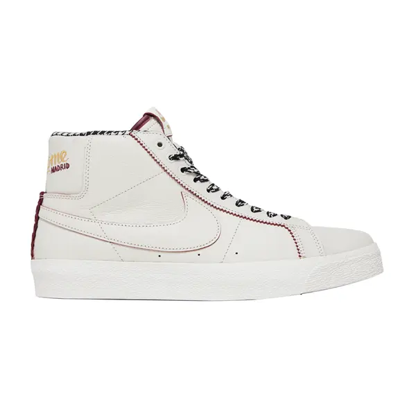 Nike X Welcome Skateboarding Zoom Blazer Mid Sneakers - Cream