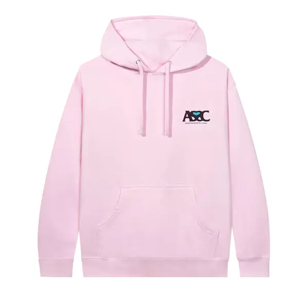 ANTI SOCIAL SOCIAL CLUB Negative Space Hoodie - Pink
