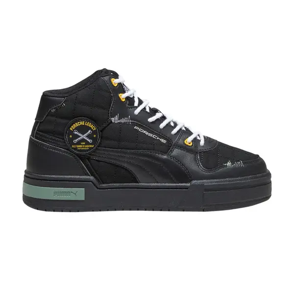 PUMA Porsche Legacy Ca Pro Mid Garage Crews Sneakers - Black