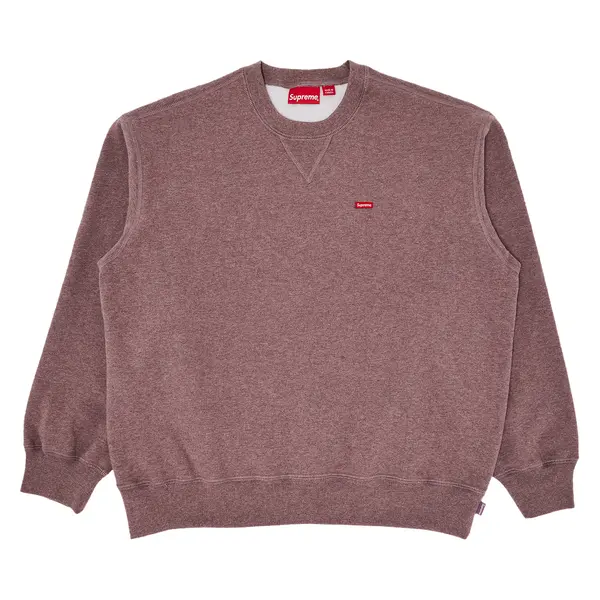 Supreme Small Box Crewneck 'heather Mauve