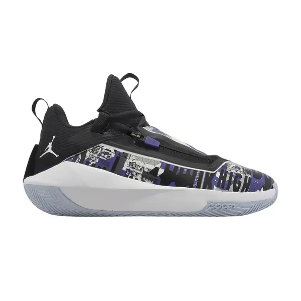 JORDAN Jumpman Hustle Pf Sneakers - Purple