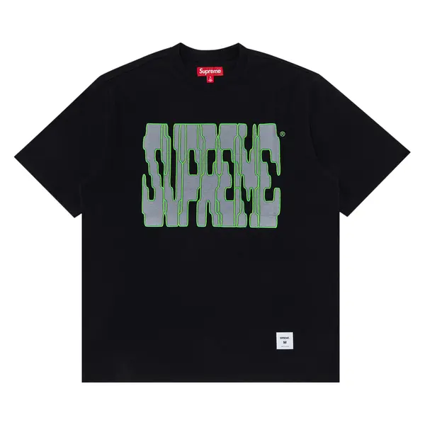 Supreme Digi Short-sleeve Top - Black