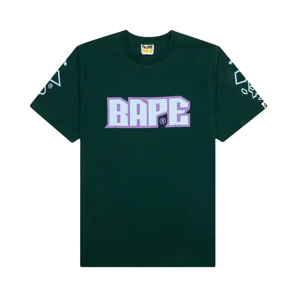 A BATHING APE Football Tee - Green