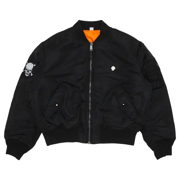 Supreme X Bounty Hunter Ma-1 Jacket - Black