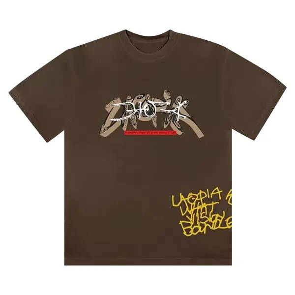 CACTUS JACK BY TRAVIS SCOTT Utopia Tee I - Brown