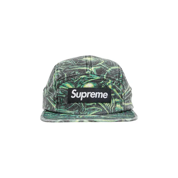 Supreme H.r. Giger Camp Cap - Green