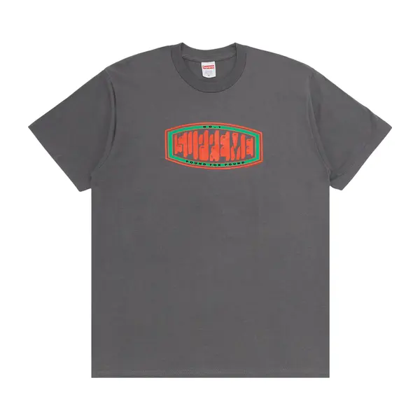 Supreme Pound Tee 'charcoal - Grey