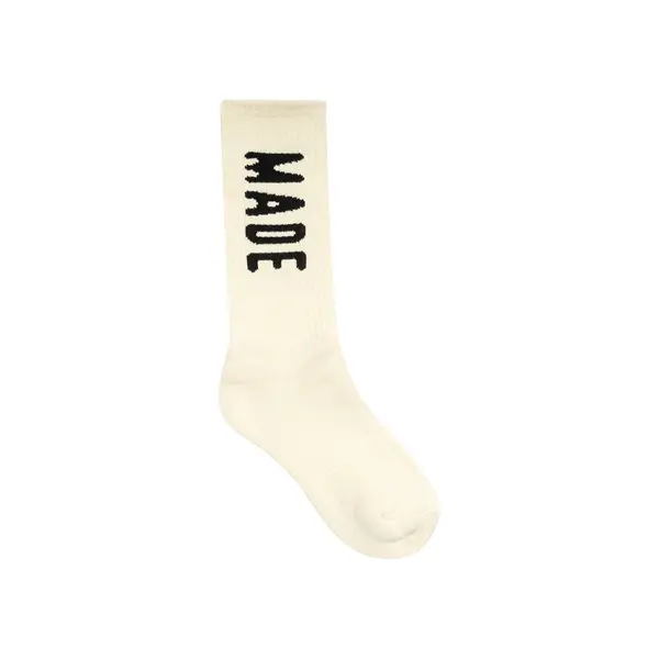 HUMAN MADE Logo Socks - White