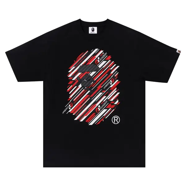 A BATHING APE X Gran Turismo Ape Head #2 Tee - Black