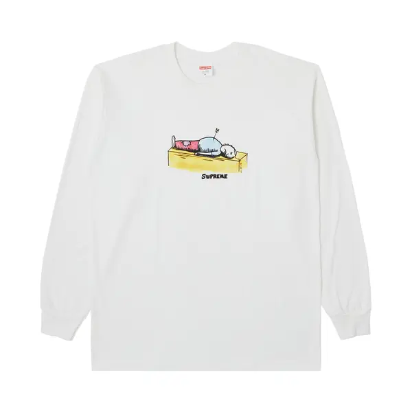 Supreme Neil Blender Arrow Long-sleeve Tee - White
