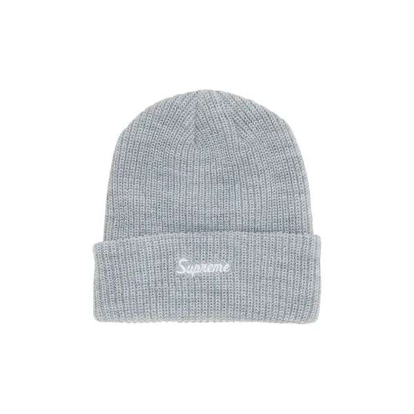 Supreme Loose Gauge Beanie - Grey