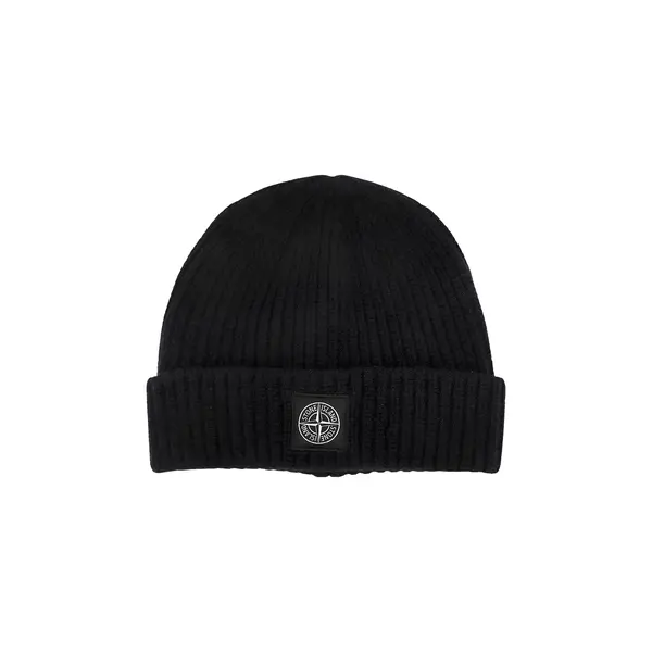 Stone Island Ribbed Beanie