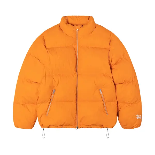 StÜssy Down Puffer Jacket - Orange