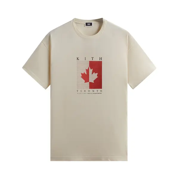 Kith Toronto Symmetry Vintage Tee 'sandrift