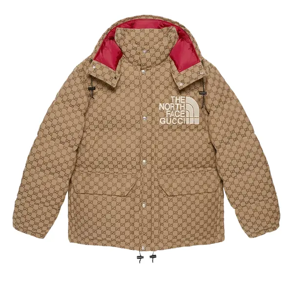 Gucci X The North Face Padded Jacket - Tan
