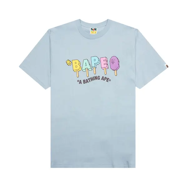 A BATHING APE Popsicle Tee - Blue