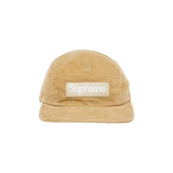 Supreme Corduroy Camp Cap - Tan