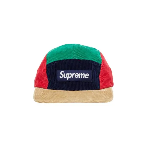 Supreme Corduroy Camp Cap - Multicolor