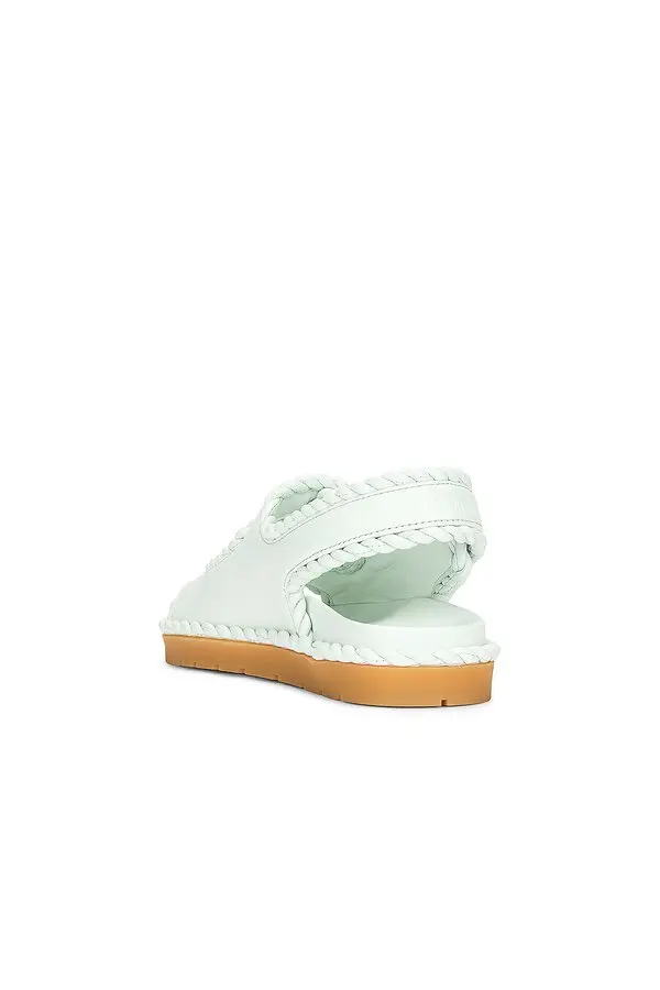 Bottega Veneta Jack Flat Sandal - Glacier