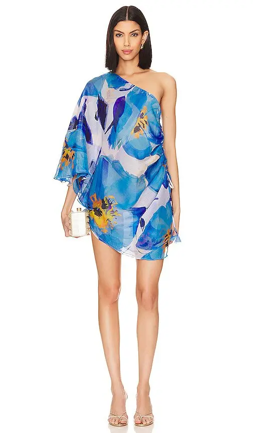 Misa Hera Dress - Blue Poppy