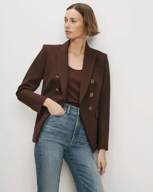 Veronica Beard Miller Dickey Jacket - Espresso