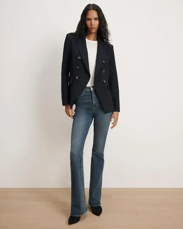 Veronica Beard Miller Dickey Jacket - Navy