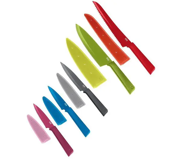 KUHN RIKON 5-piece Colori+ Everyday Knife Set - One-color