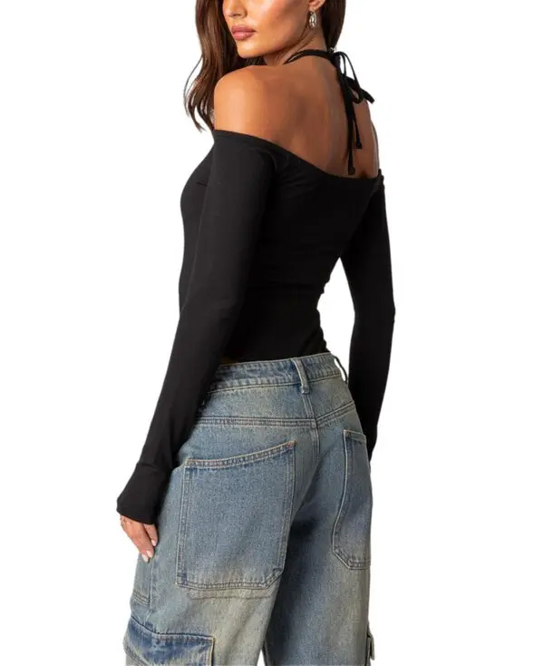 EDIKTED Ribbed Bodysuit