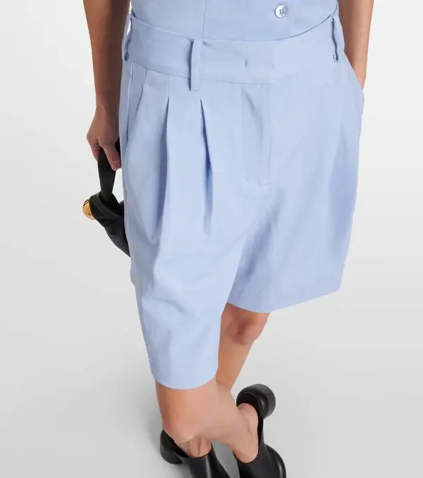 Staud Long Luisa Bermuda Shorts