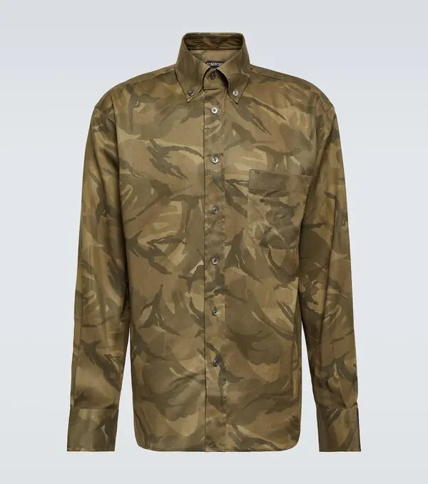 TOM FORD Camouflage Shirt
