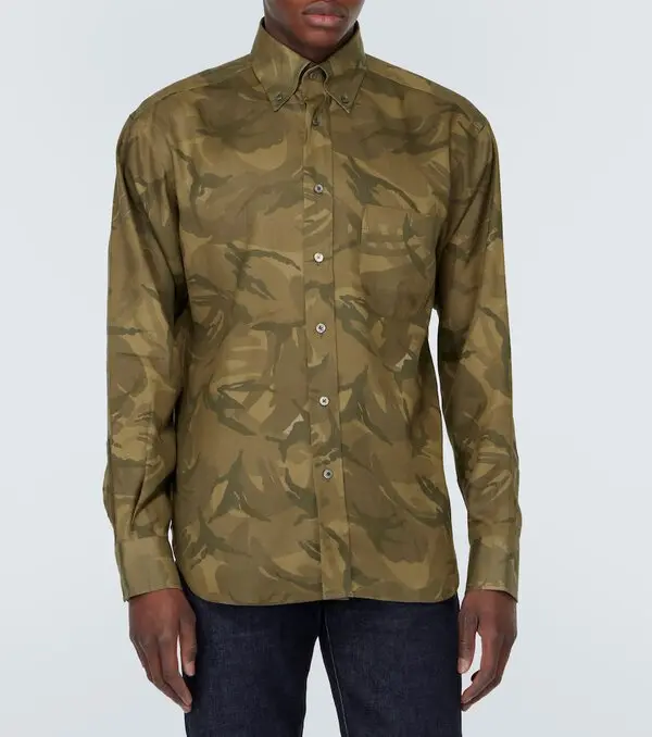 TOM FORD Camouflage Shirt
