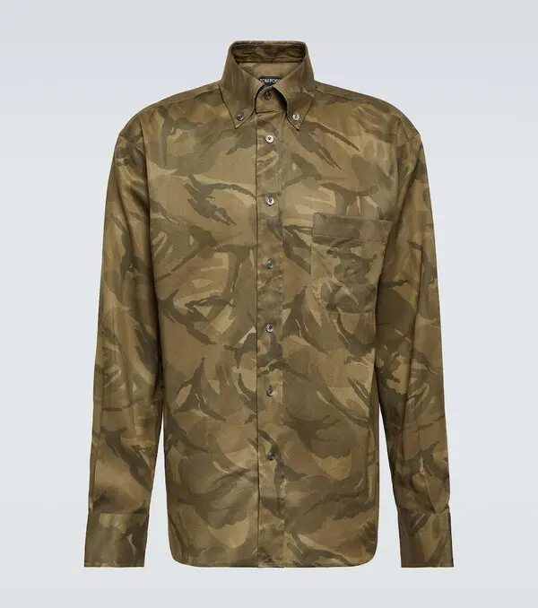 TOM FORD Camouflage Shirt