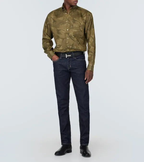 TOM FORD Camouflage Shirt
