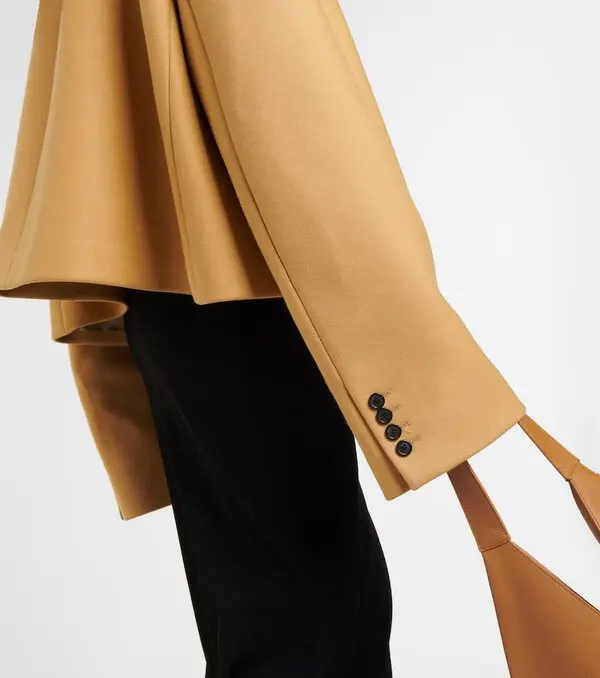Khaite Raymond Cropped Jacket - Beige