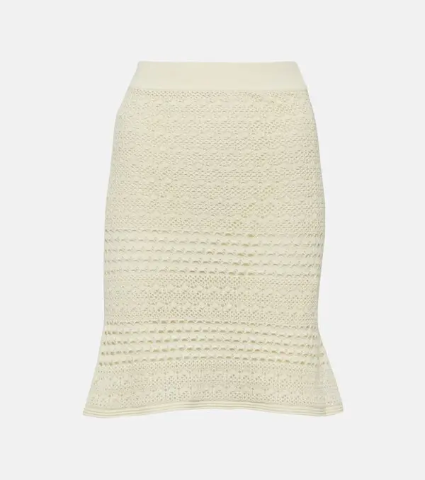 TOM FORD Crochet Mini Skirt